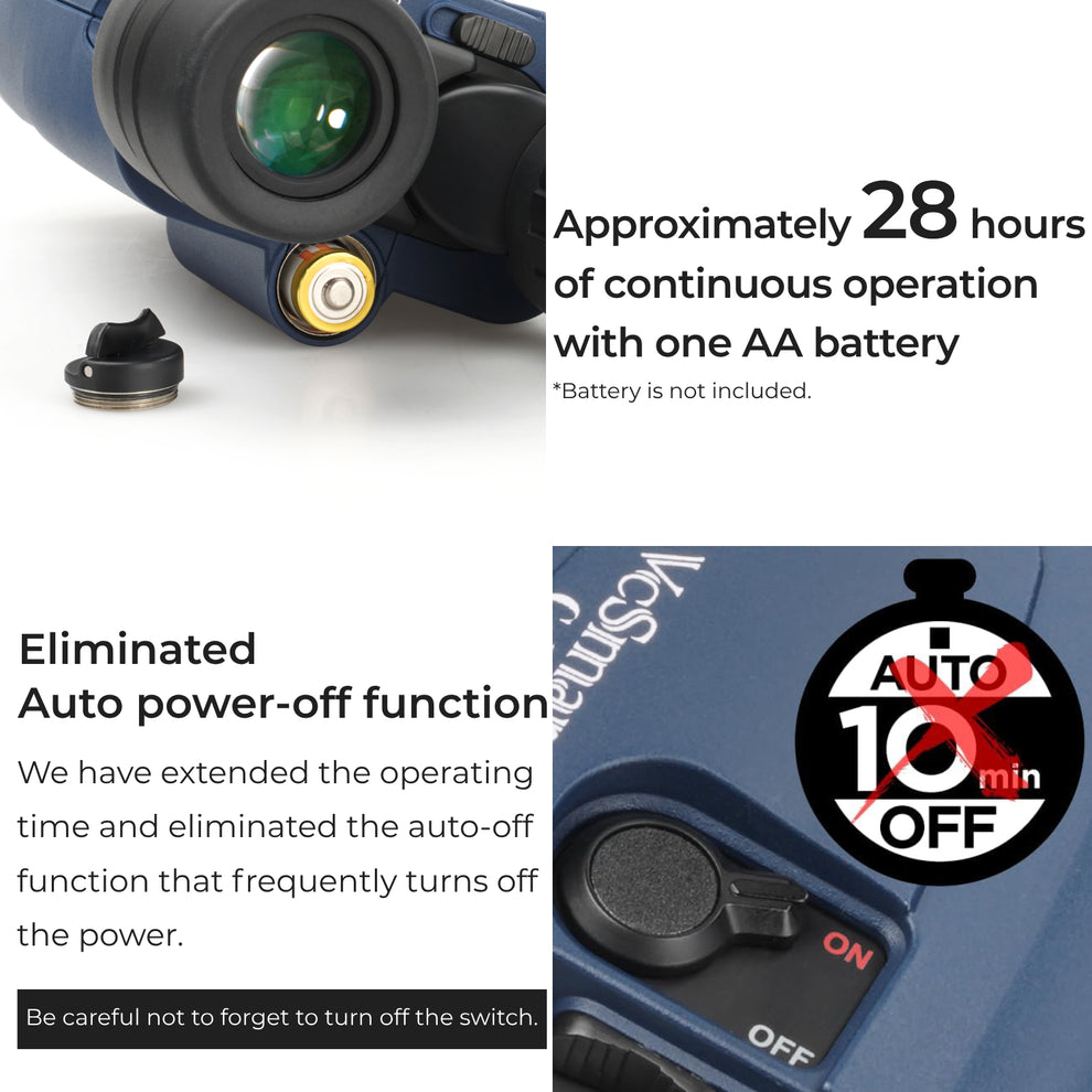 Vc Smart 15x42 Cellarto WP Image Stabilized Binocular – Kenko Imaging USA